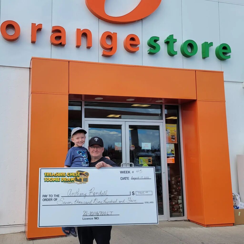 Week 45 WINNER – Treasure Chest Toonie Draw